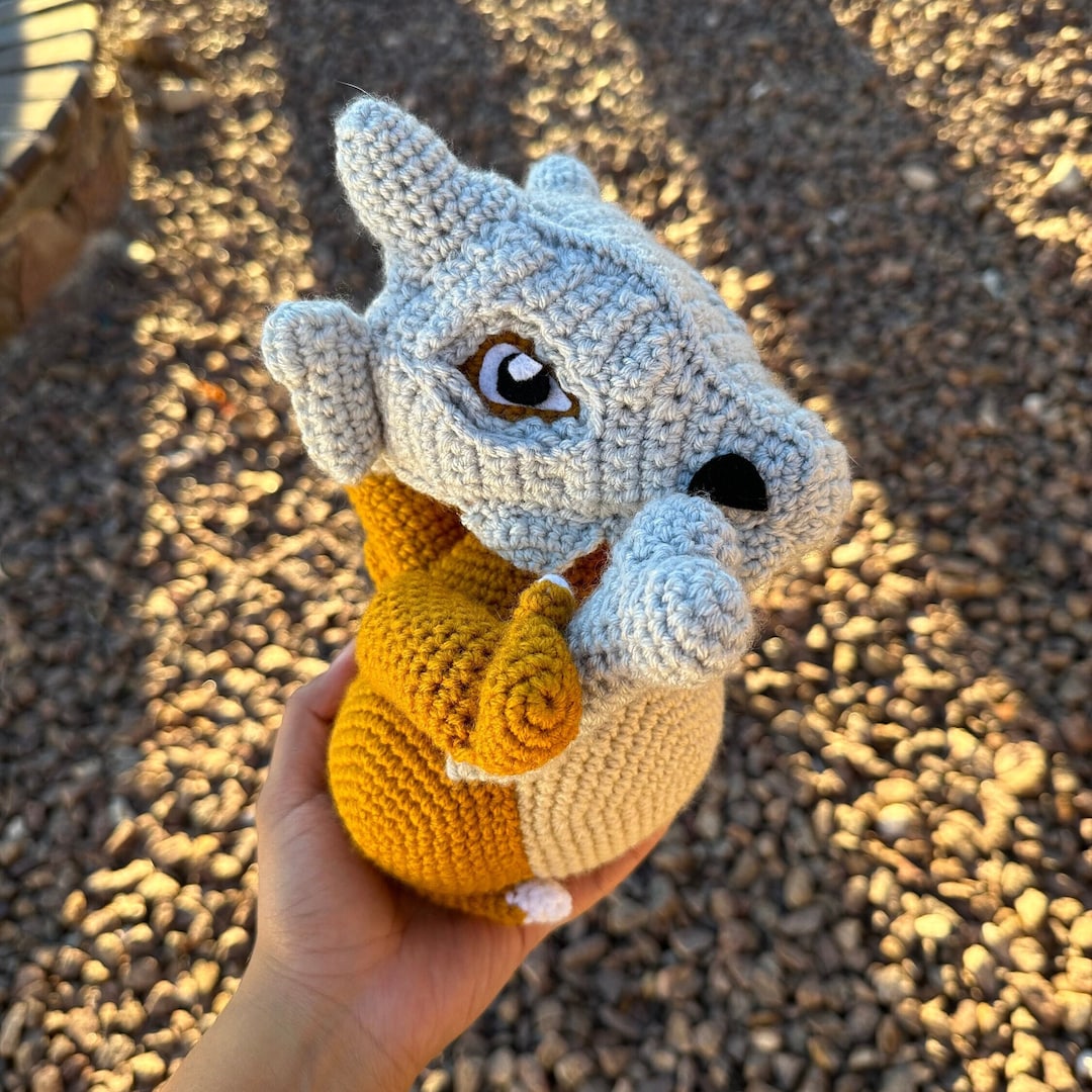 Crochet Cubone - Etsy
