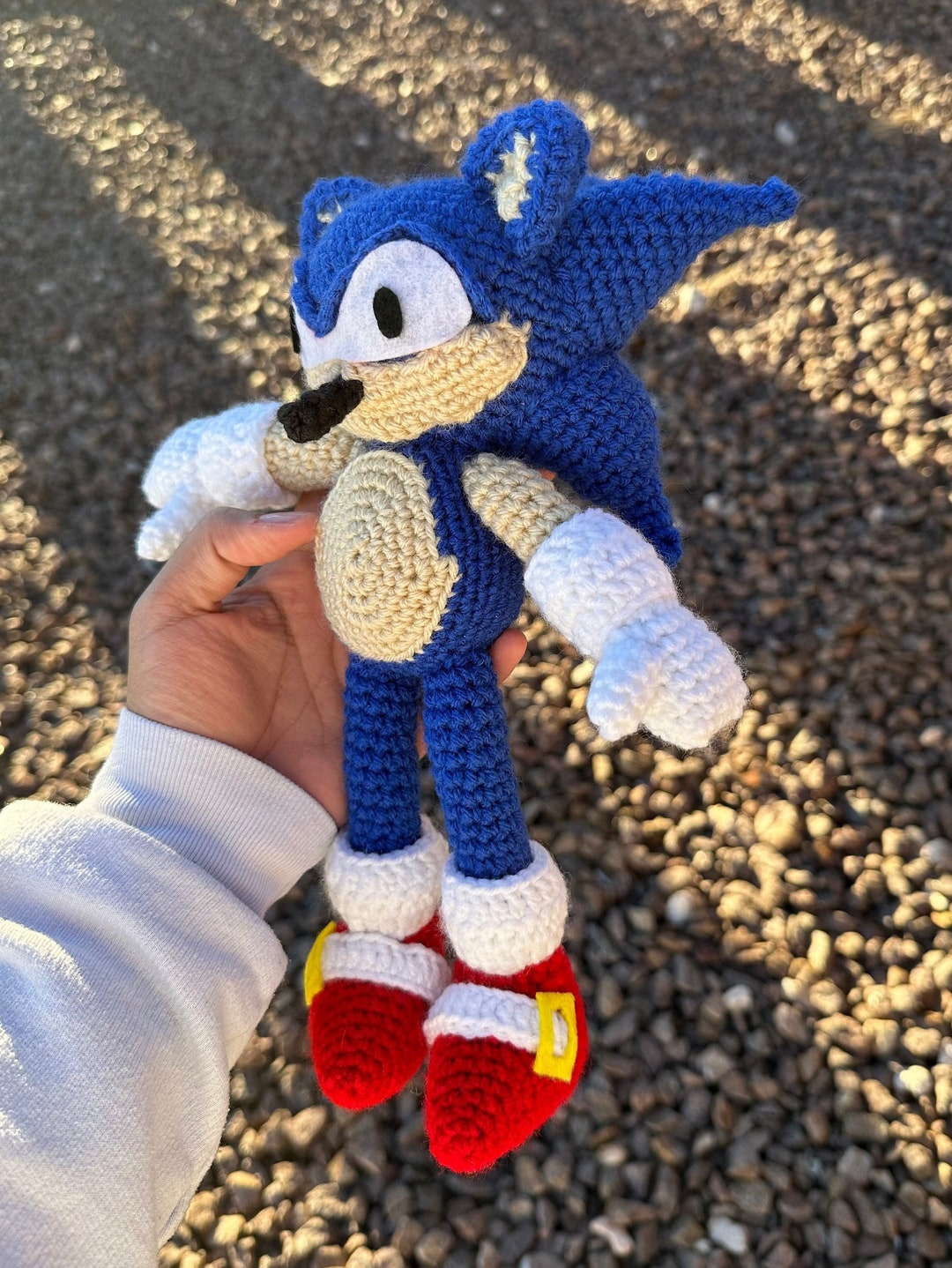 Crochet Sonic the Hedgehog - Etsy