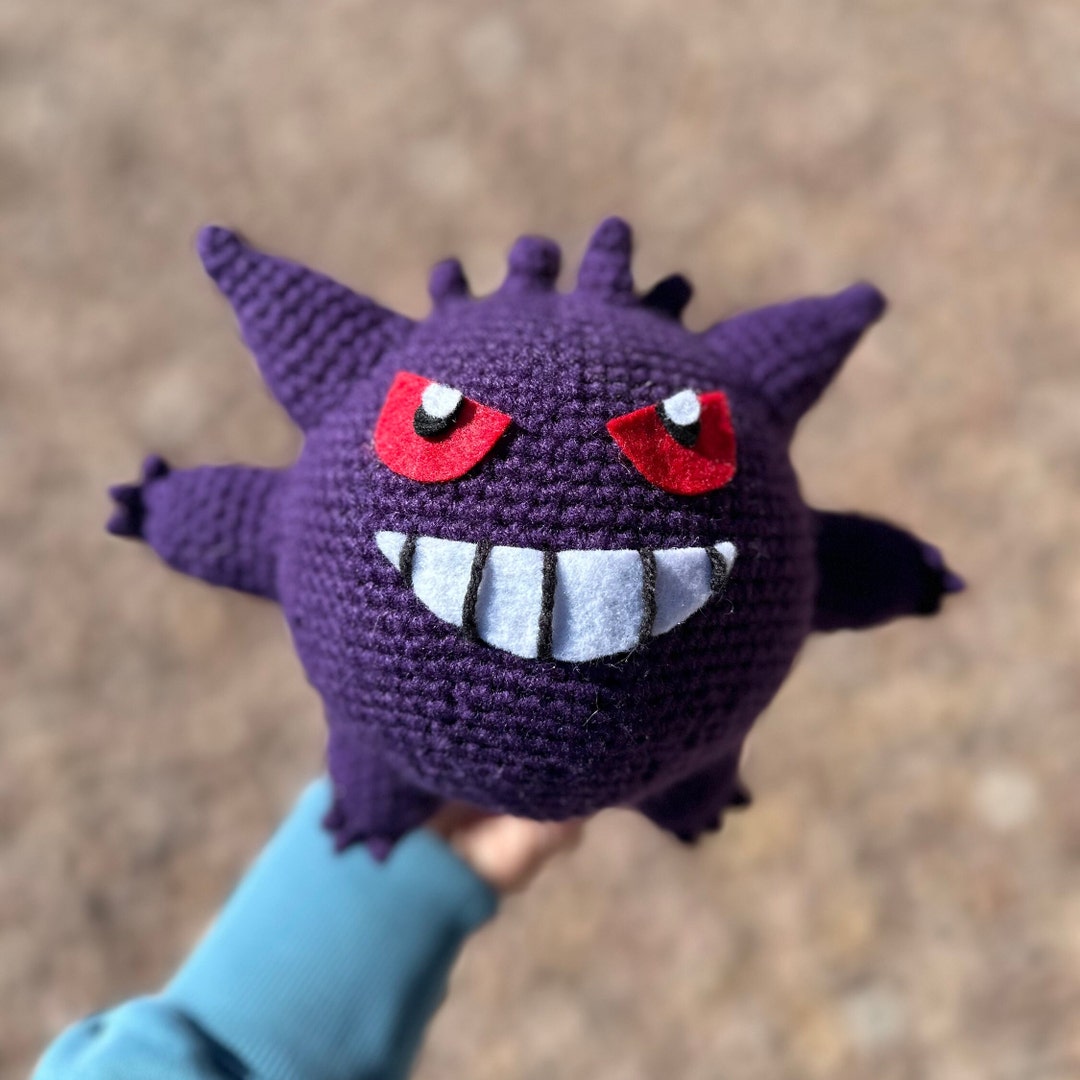 Crochet Gengar - Etsy