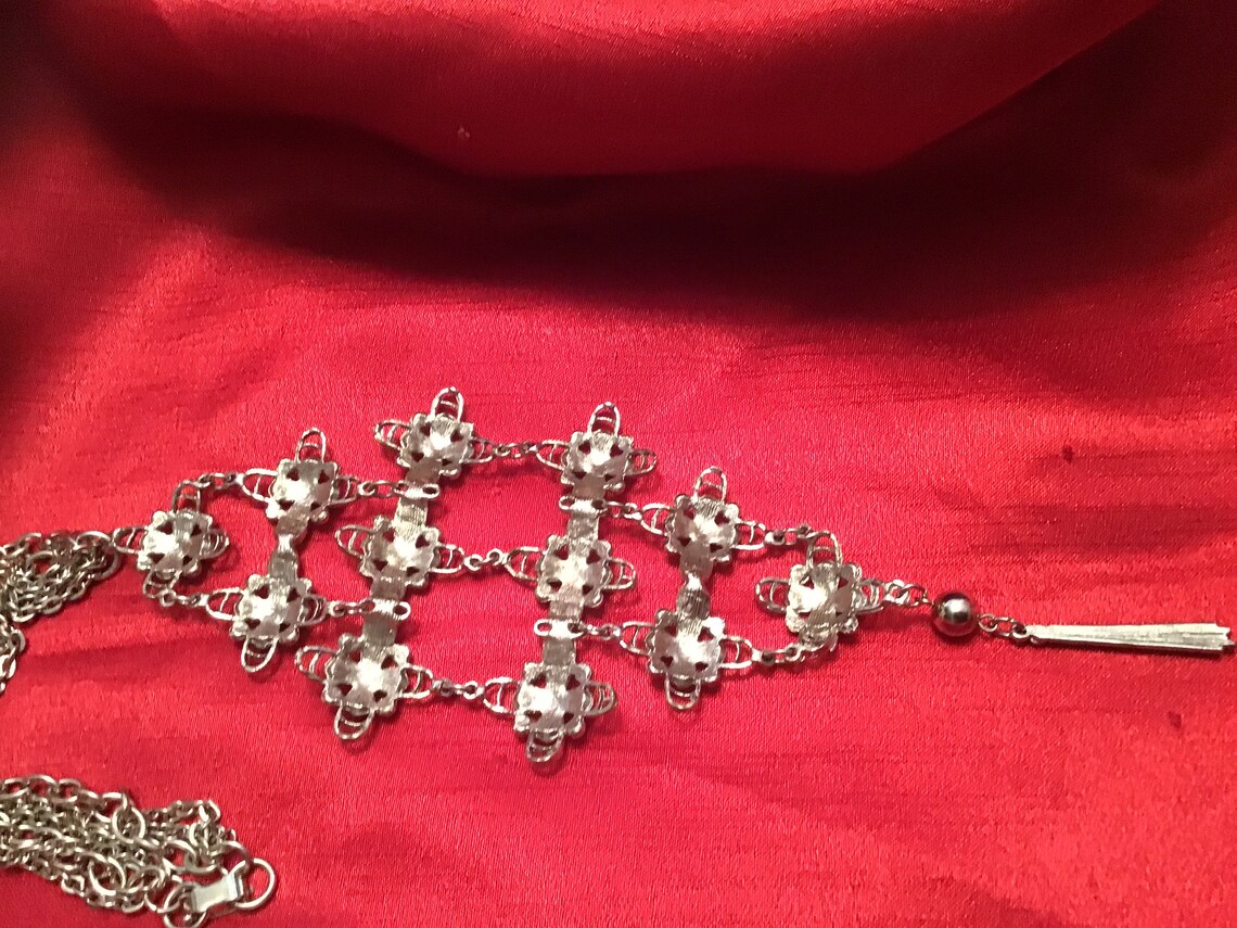 Stunning Vintage Large Open Pendant Design Silvertonenecklace - Etsy