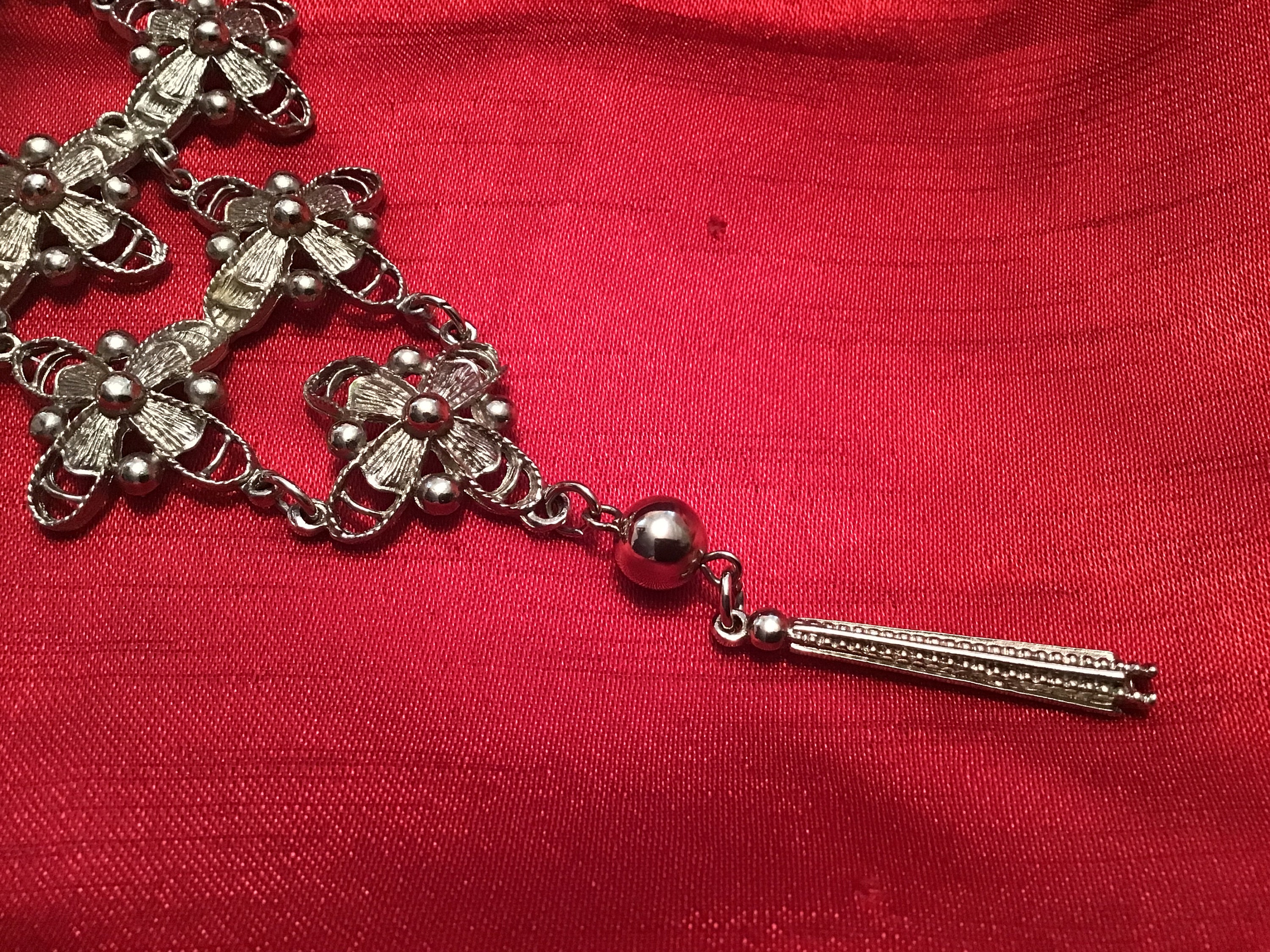Stunning Vintage Large Open Pendant Design Silvertonenecklace - Etsy