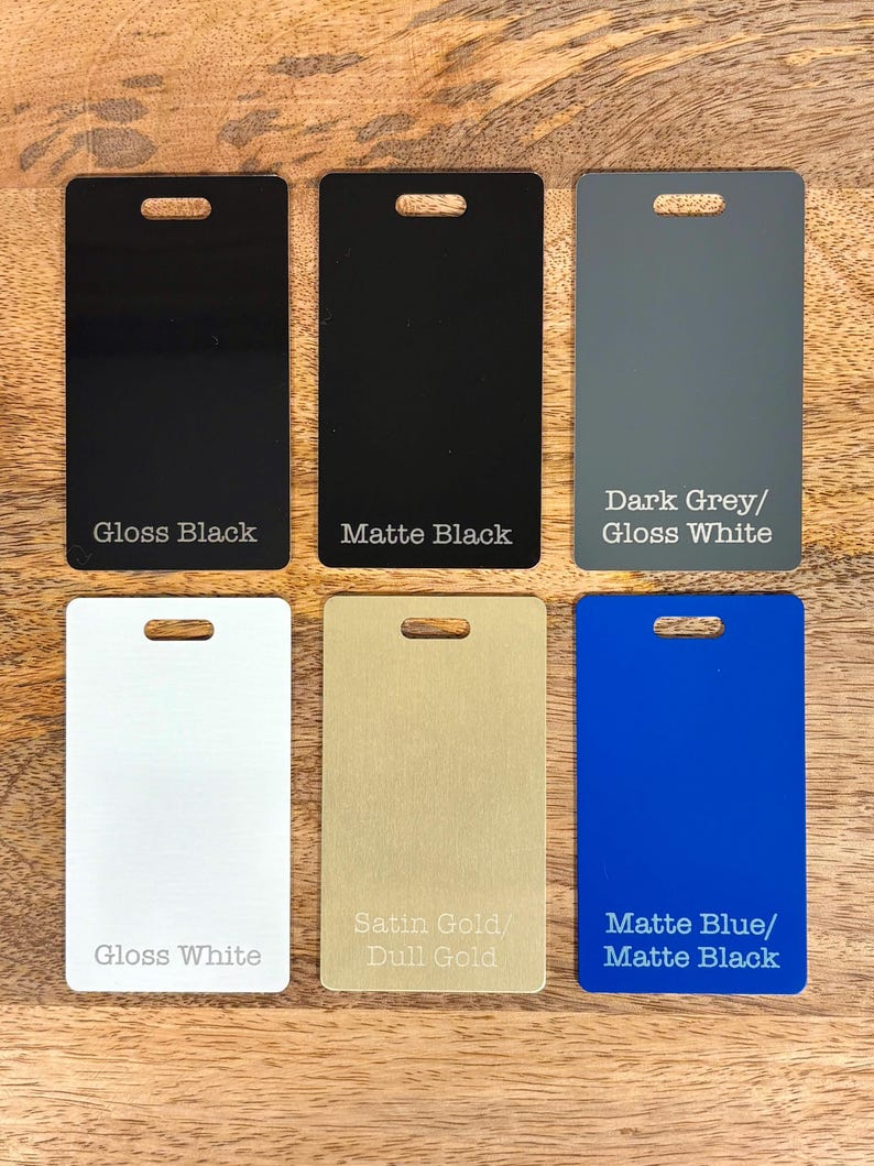 Custom Engraved Track and Field Aluminum Bag Tag: Personalized Backpack ...