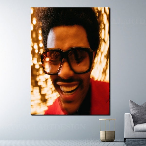 The Weeknd Wall Art - Etsy