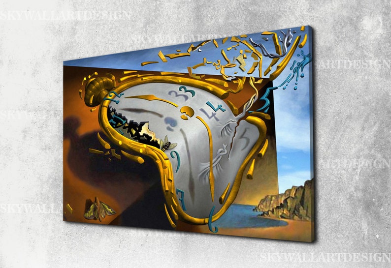 Salvador Dali Print,persistence Memory,salvador Dali Art,the ...