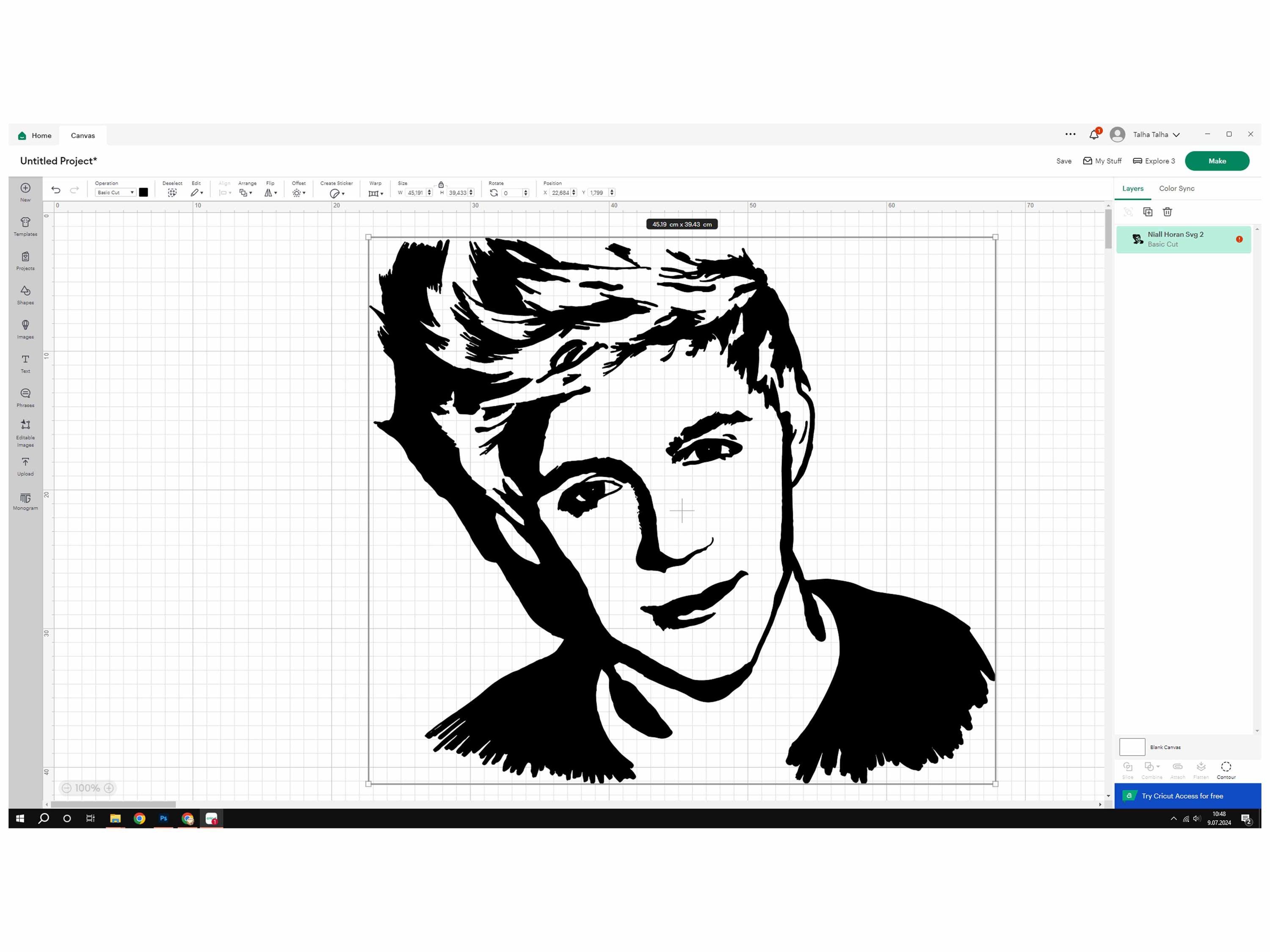 Niall Horan SVG PNG, One Direction SVG, Fan Art Clipart, Digital ...