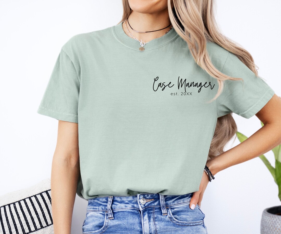 Case Management Shirt Gift for Nurse Case Manager Tshirt Custom Case ...