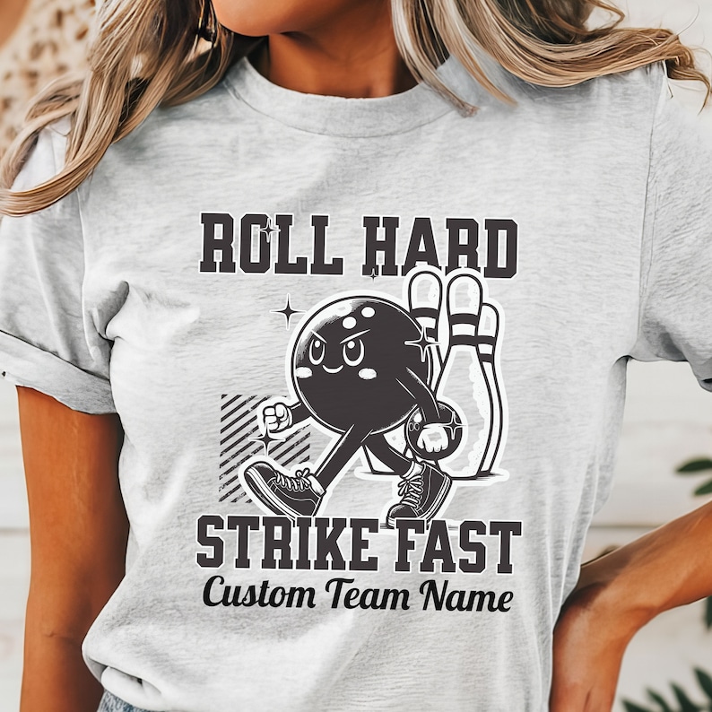 Custom Bowling Team Shirt Personalized Funny Bowler League Group Gift ...