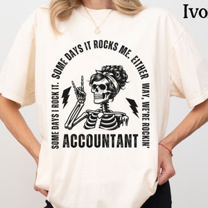 Accountant Shirt Gift for Men Women Tax Season, CPA Auditor Bookkeeper ...