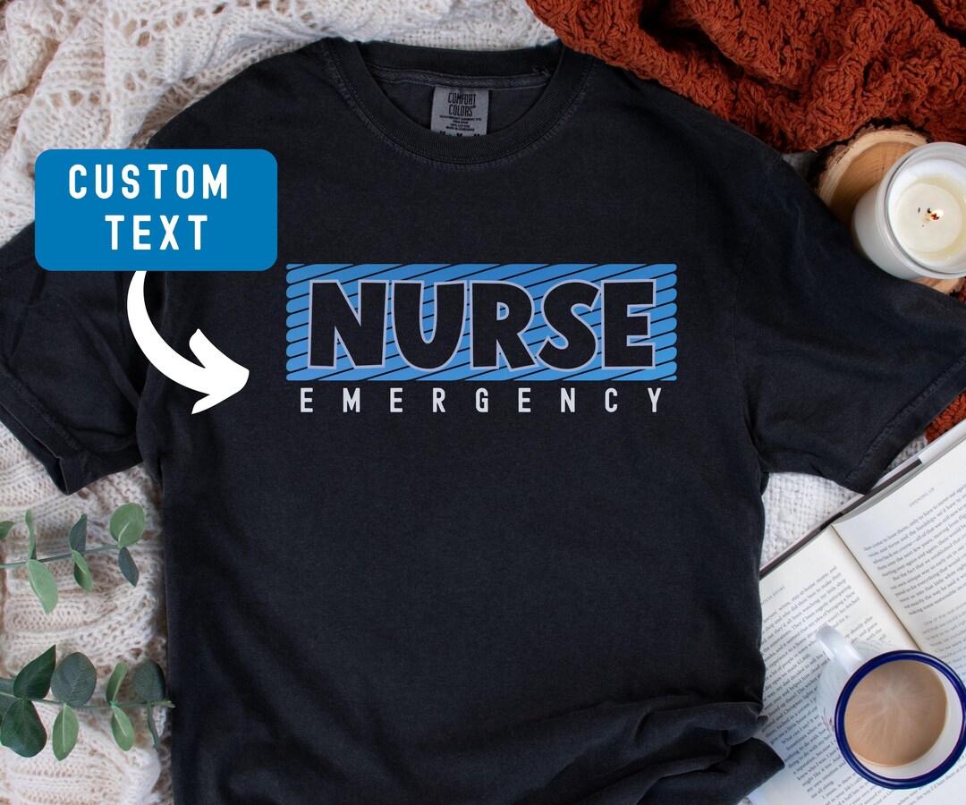 Emergency Department Nurse Shirt Gift for Men Emergency Room Tshirt ...