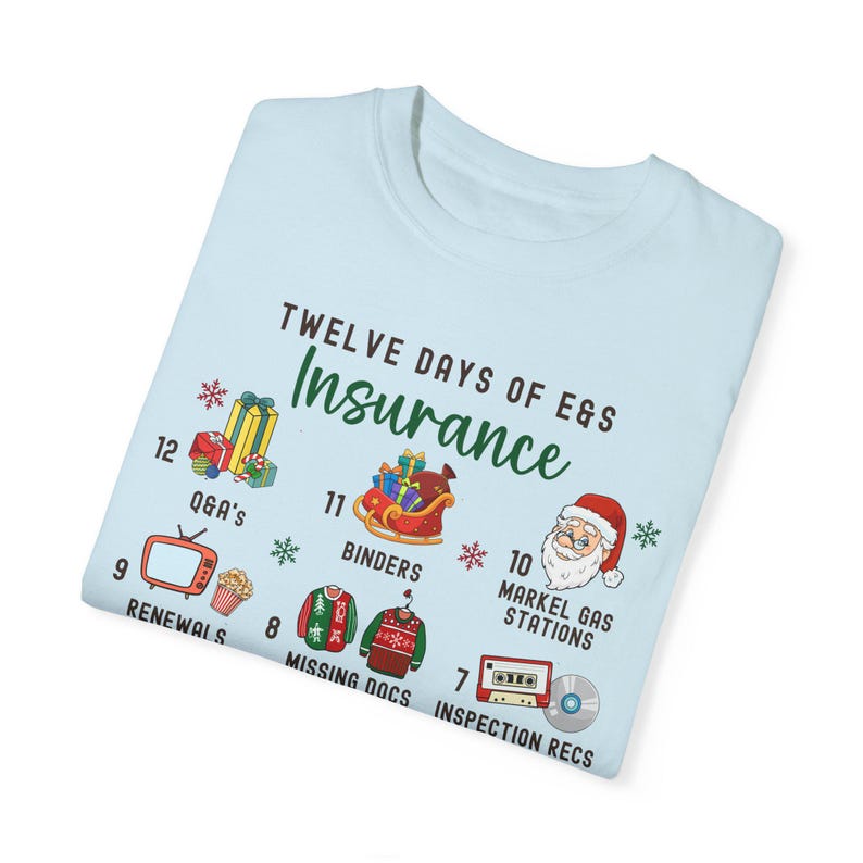 Custom Company Insurance Agent Unisex T-shirt for Holiday Gift for ...
