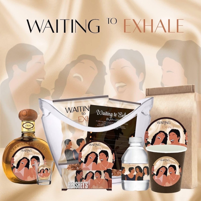 WAITING TO EXHALE Party Decor Bundle| *instant Download + Print* - Etsy