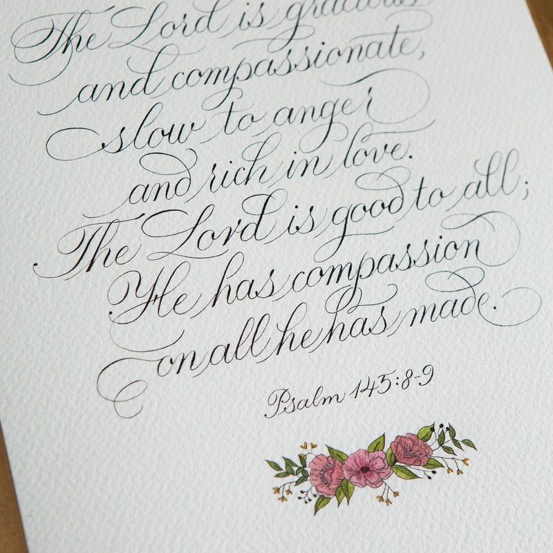 Calligraphy Lyrics - Etsy