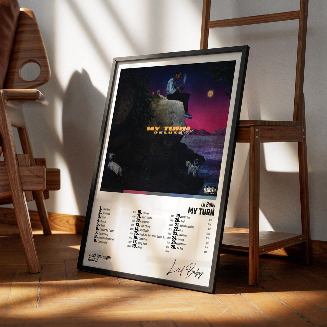 Lil Baby My Turn Album Art Poster Custom Poster Home - Etsy