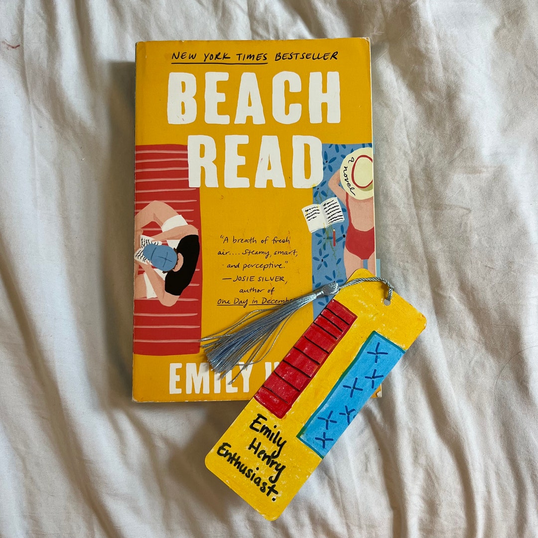 Emily Henry Bookmark emily Henry Enthusiast Beach Read Inspired - Etsy