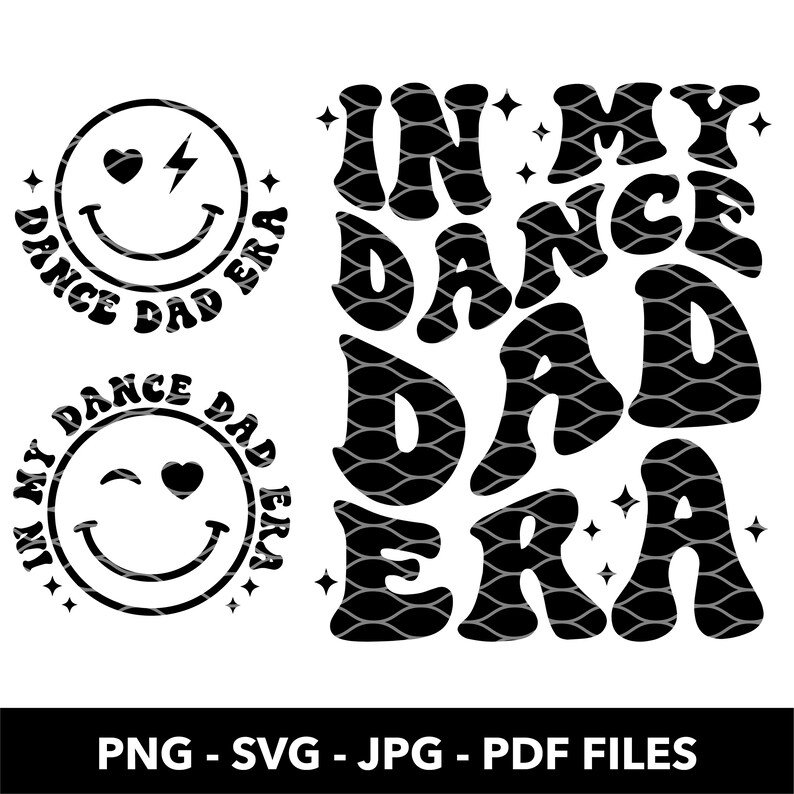 In My Dance Dad Era SVG PNG, Dance Dad Era Svg, Dance Dad Svg, Dancing ...