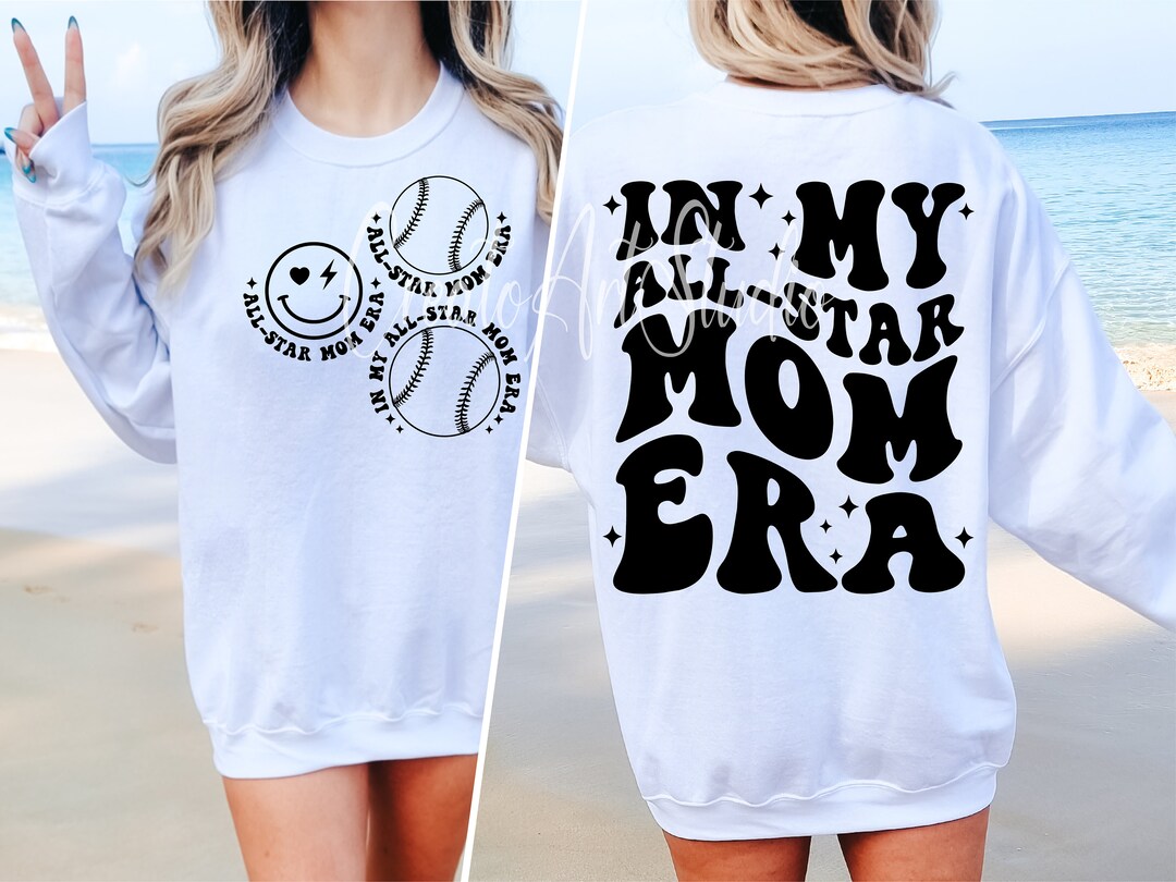 In My All Star Mom Era SVG PNG, All Star Mom Svg, All Star Mom Png, All ...