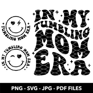 In My Tumbling Mom Era SVG PNG, Tumbling Mom Svg, Gymnastics Mom Era ...