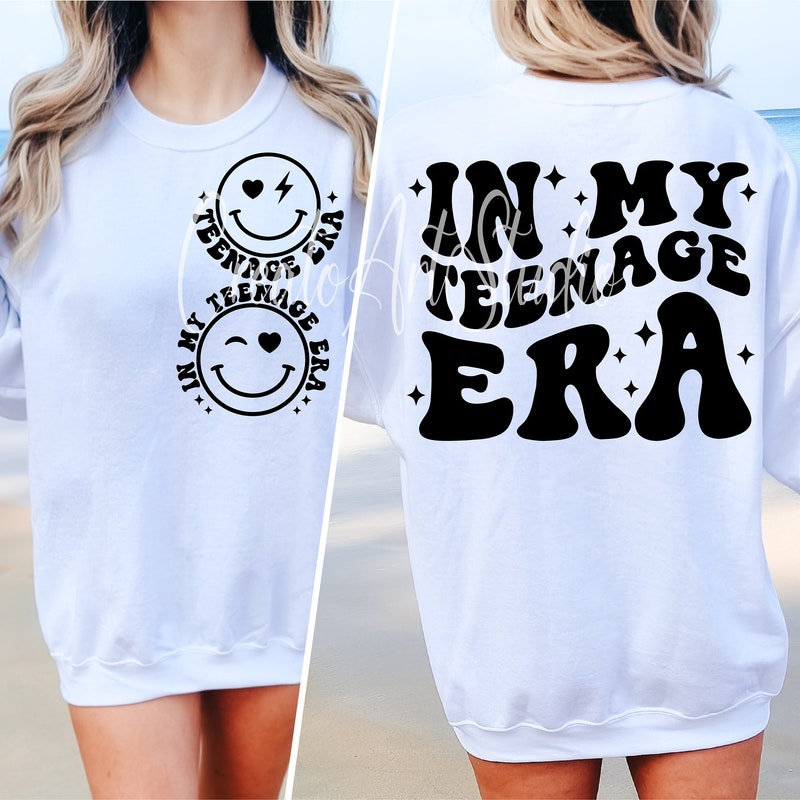 Official Teenager Svg - Etsy