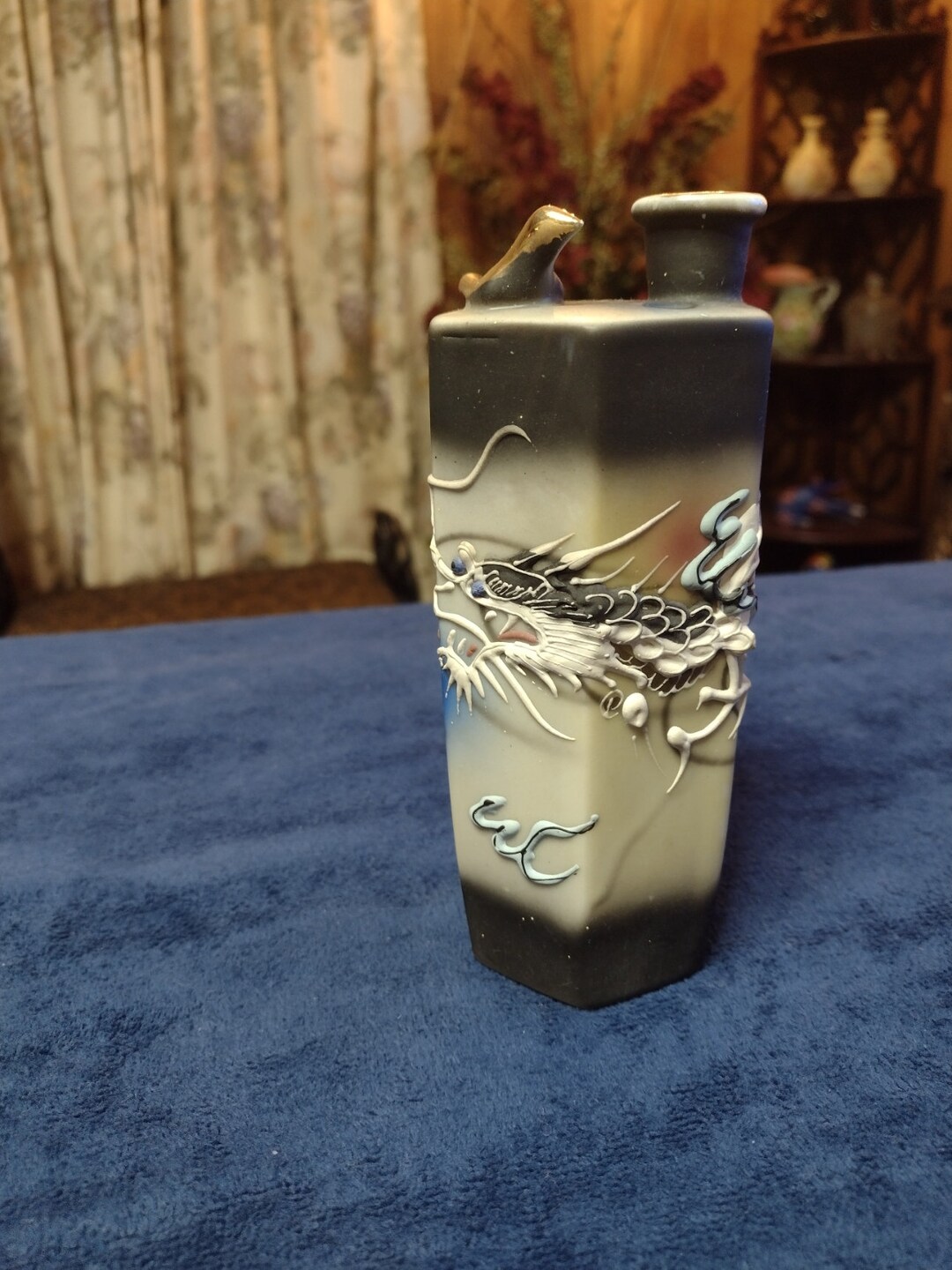 Vintage Whistling Bird Hand Painted Porcelain Sake Pot Decanter - Etsy