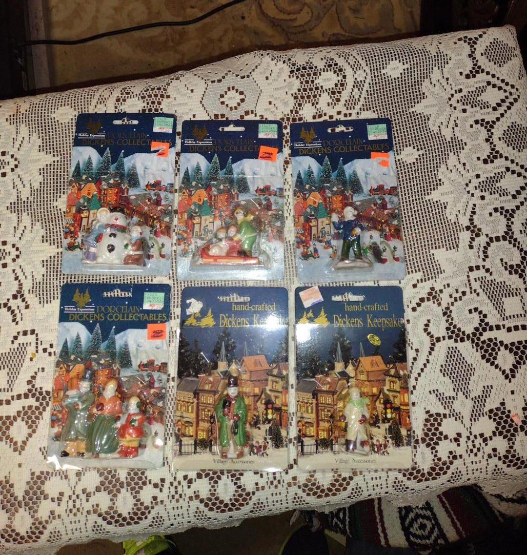 Vintage Dickens Collectable / Dickens Keepsake People Holiday ...