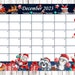 EDITABLE December 2023 Calendar, Christmas Planner, Kids School ...