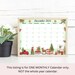EDITABLE December 2024 Calendar, Christmas Planner With Gnome, Kids ...