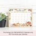 EDITABLE November 2023 Calendar, Kids School Schedule, Fall Autumn ...
