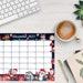 EDITABLE December 2023 Calendar, Christmas Planner, Kids School ...