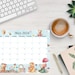 EDITABLE May 2024 Calendar, Cute Spring Planner, Monthly Kids School ...