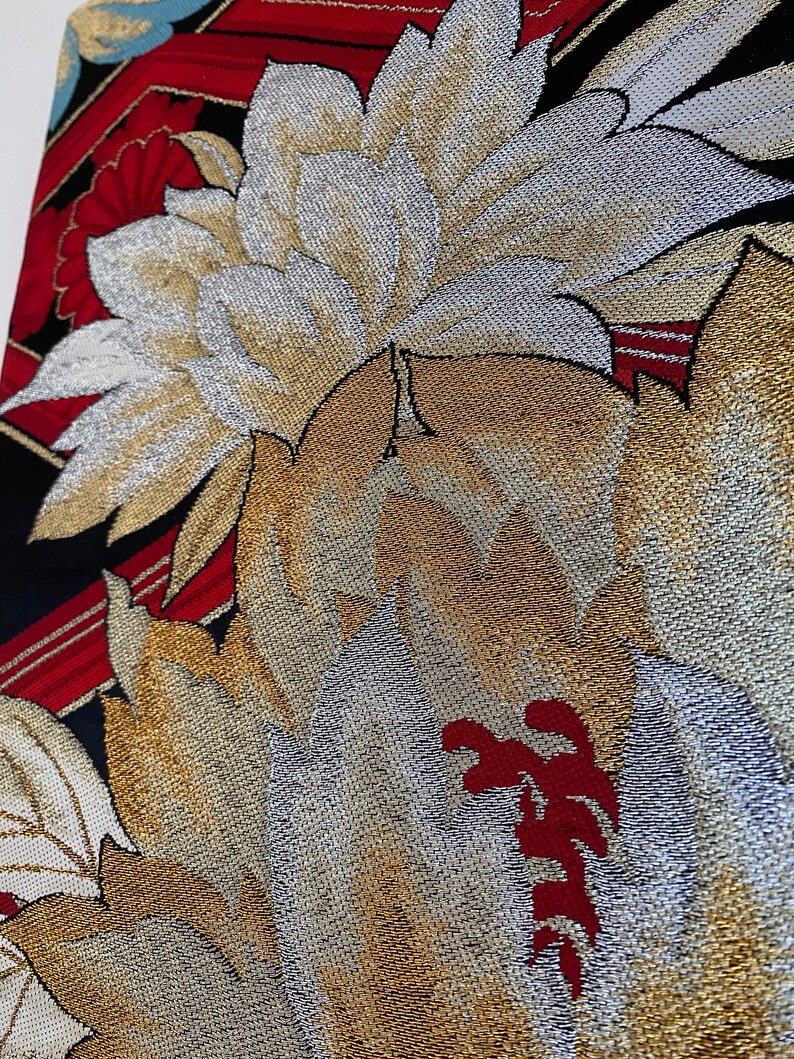 Vintage Obi Fabric Wall Panel / Wall Art - Etsy