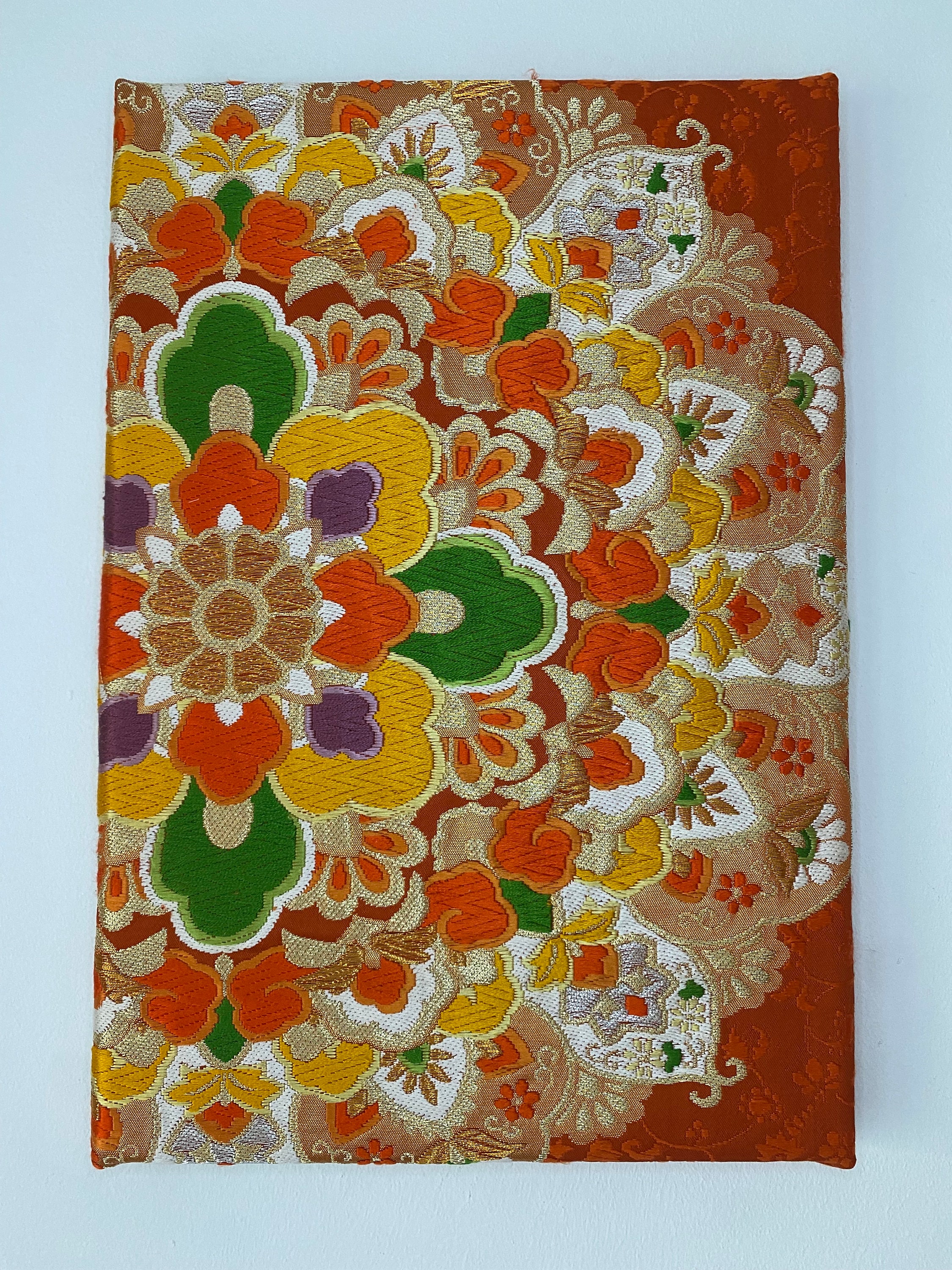 Vintage Obi Fabric Wall Panel / Wall Art, Art Frame, Kimono, Homedecor ...