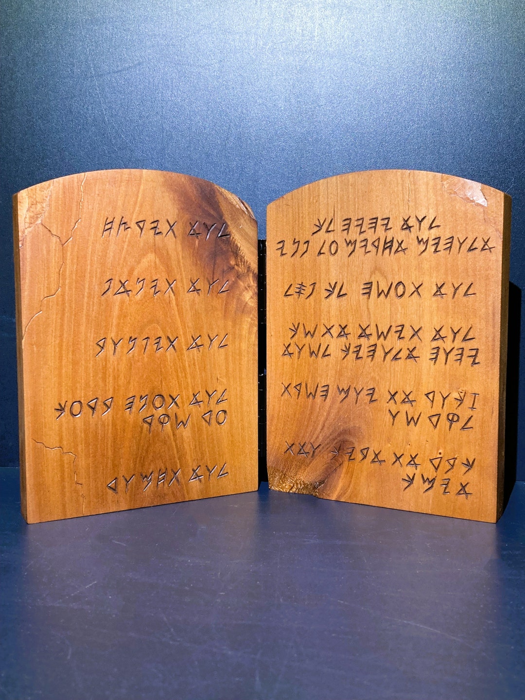 The Ten Commandments Tablets Historic Paleo-hebrew - Etsy