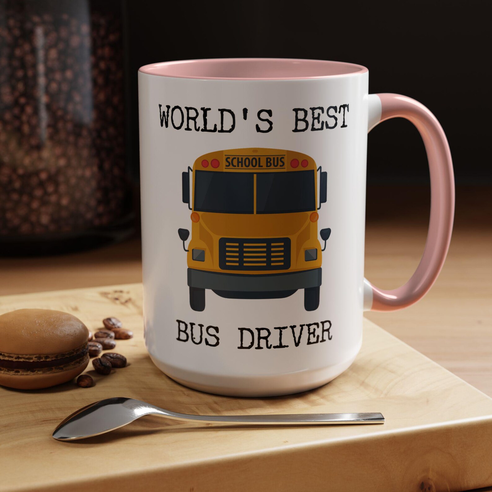 School Bus Driver Coffee Mug: Vibrant Ceramic Mug, Appreciation Gift - Etsy