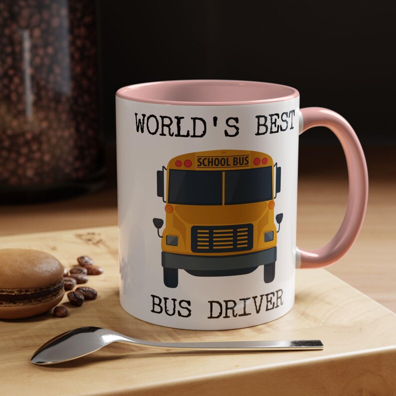 School Bus Driver Coffee Mug: Vibrant Ceramic Mug, Appreciation Gift - Etsy