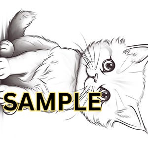100 Printable CATS and KITTENS Coloring Pages | Positive Activity ...