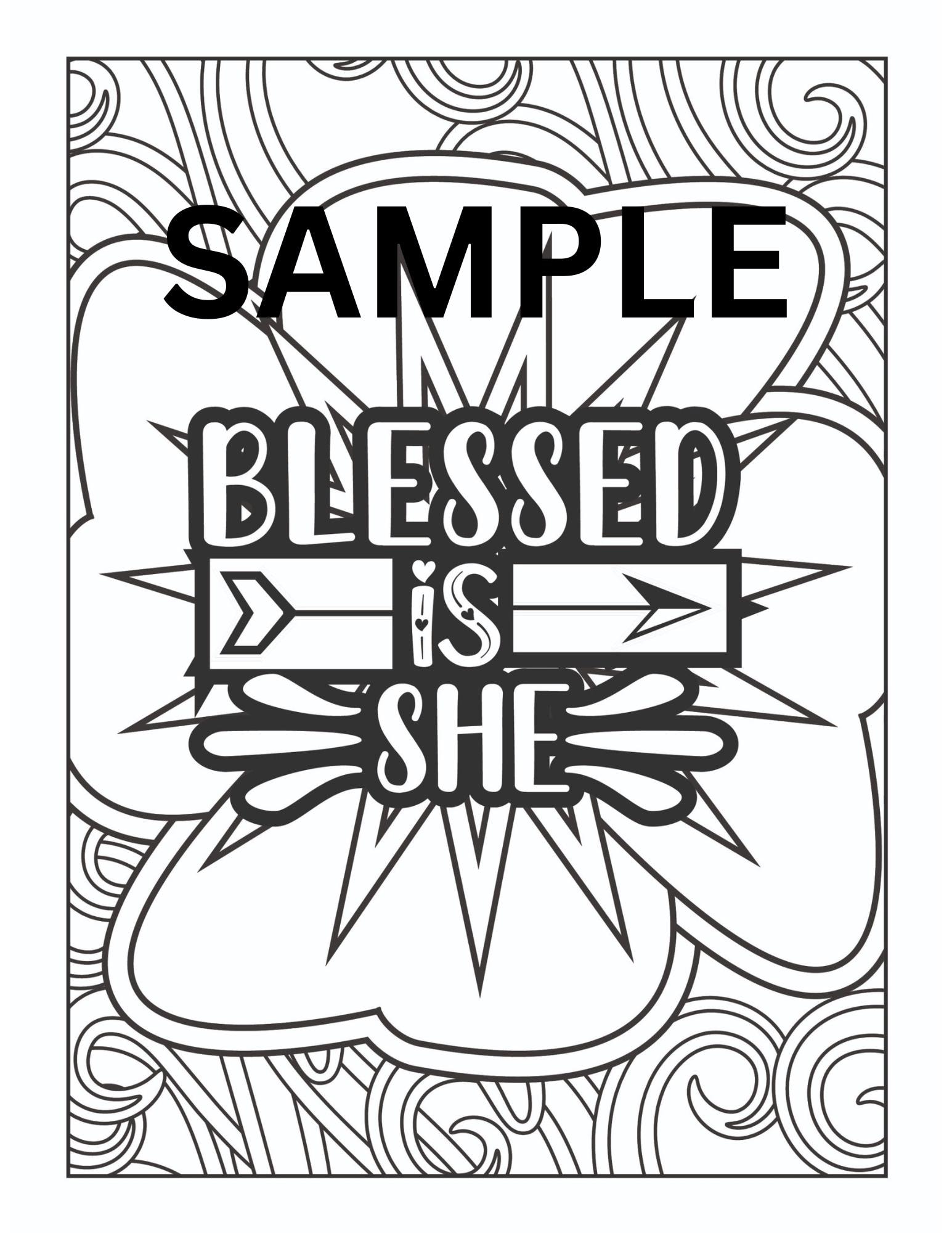 Christian Coloring Pages PDF | 40 Bible Verse Activity Sheets ...