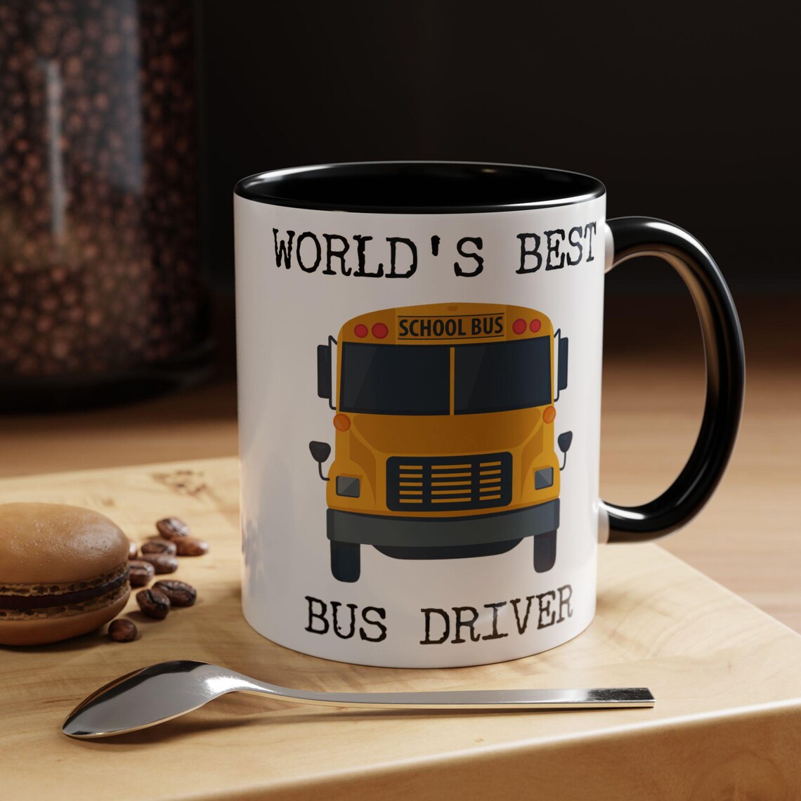 School Bus Driver Coffee Mug: Vibrant Ceramic Mug, Appreciation Gift - Etsy