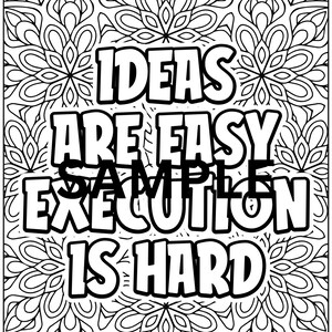 30 Printable Motivational Quote Coloring Pages | Positive Activity ...