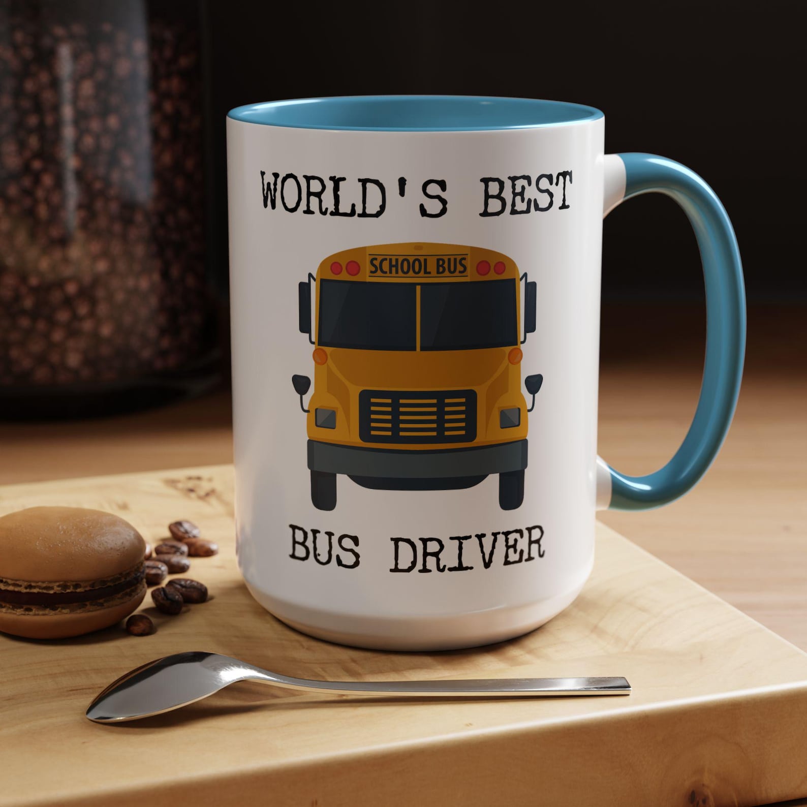 School Bus Driver Coffee Mug: Vibrant Ceramic Mug, Appreciation Gift - Etsy