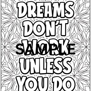 30 Printable Motivational Quote Coloring Pages | Positive Activity ...