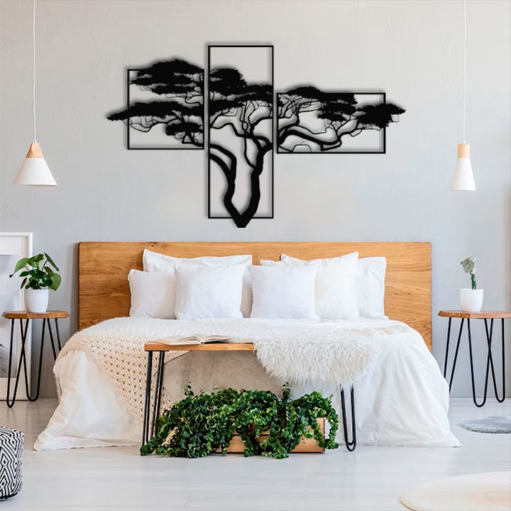 Bonsai Tree Wall Decor, Japanese Cultural Symbols Wall Hangings,lucky ...