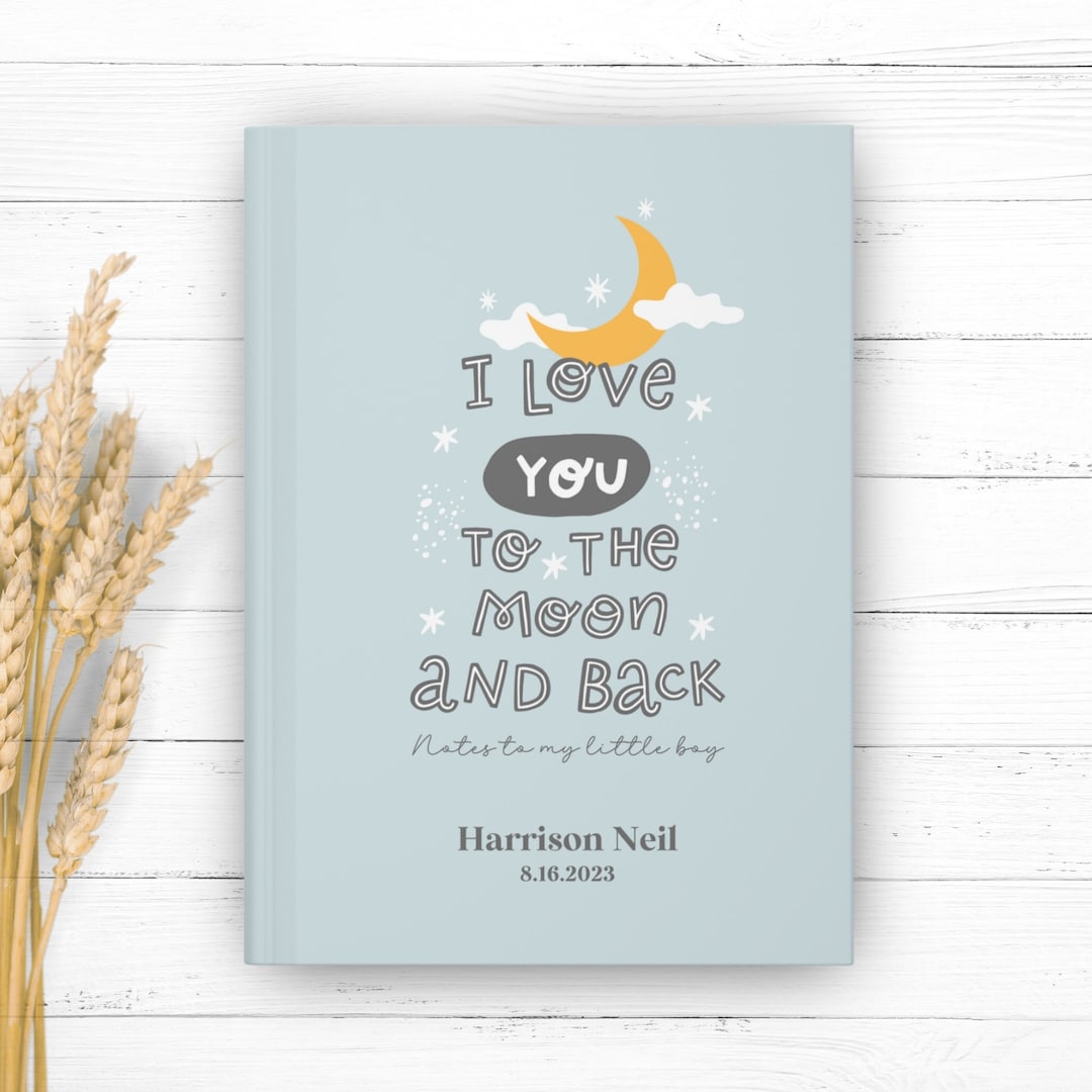 Personalized Gift for New Moms | Notes to My Little Boy Journal ...
