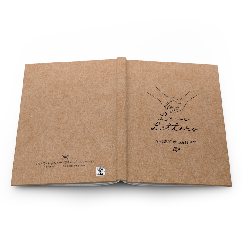 Personalized Couple's Journal | Custom Couples Gift | Engagement ...