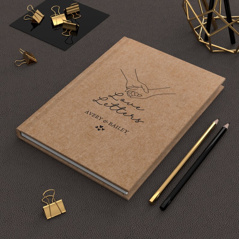 Personalized Couple's Journal | Custom Couples Gift | Engagement ...
