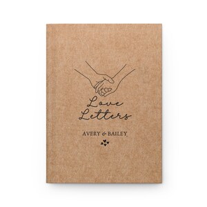 Personalized Couple's Journal | Custom Couples Gift | Engagement ...