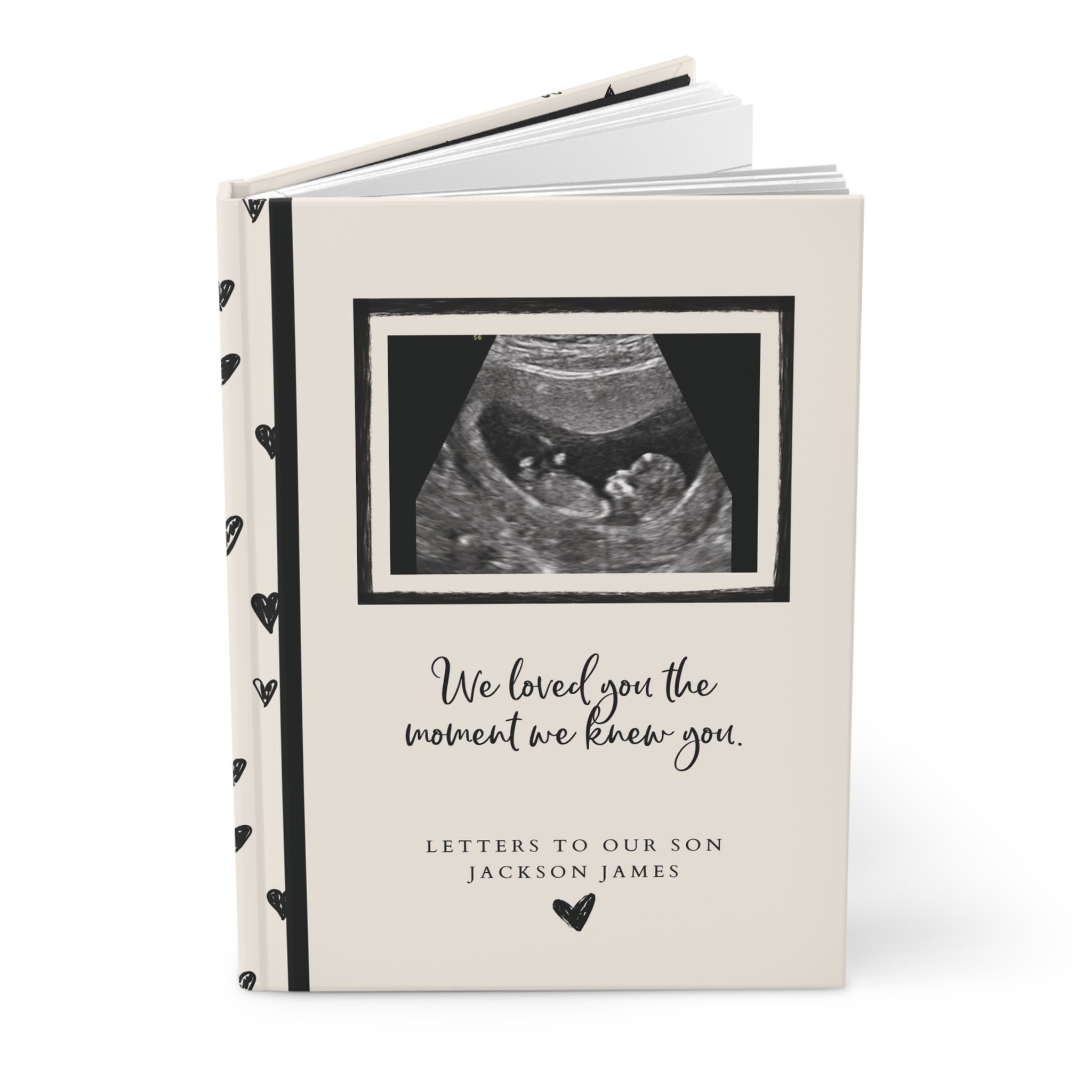 Pregnancy Memory Journal, Baby Memories Book, Personalized Pregnancy ...