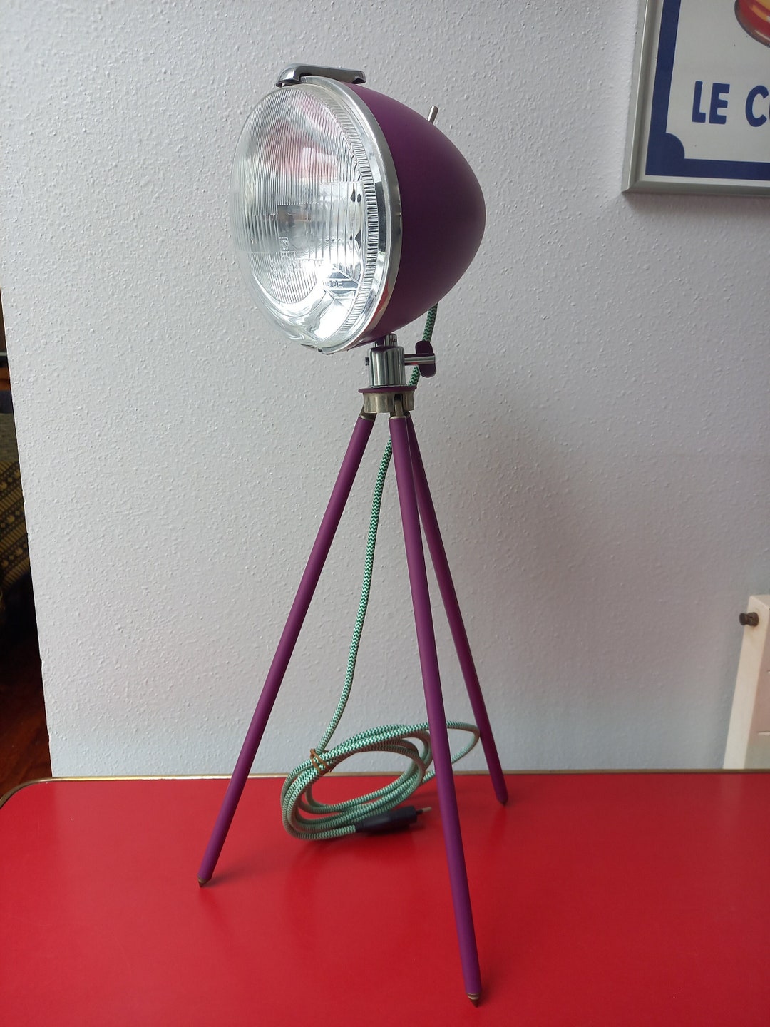 2CV Lamp, Vintage, Industrial - Etsy