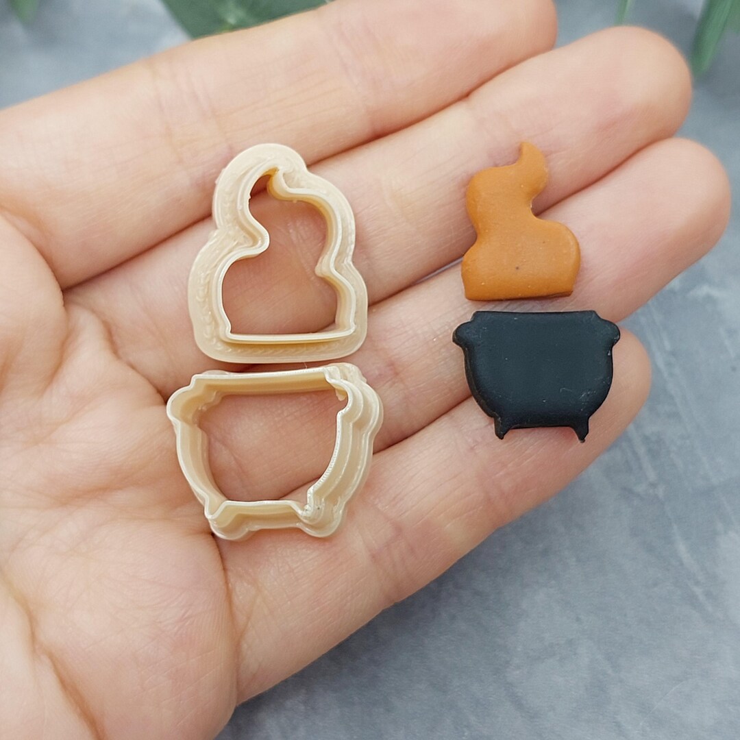 Cauldron Clay Cutter: 3D Printed Witch Potion (35mm) - Etsy