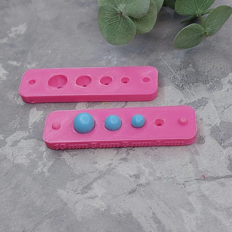 Polymer Clay Bead Hole Piercing Tool: 4-10mm Round Bead Roller - Etsy
