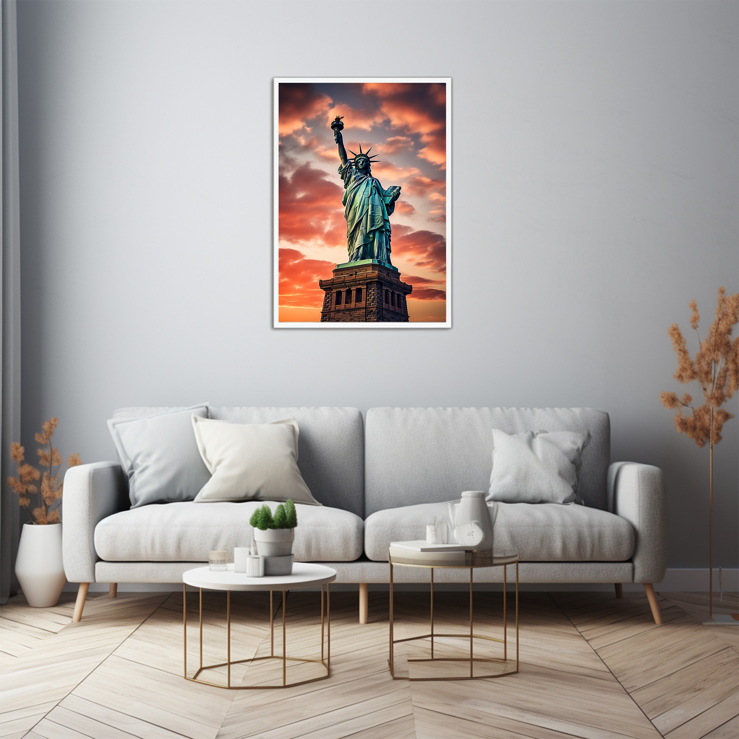 Statue of Liberty Wall Art Statue of Liberty Poster New York - Etsy